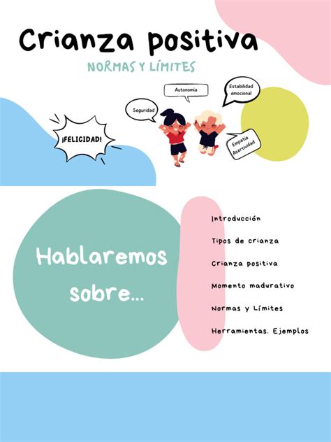 Crianza Positiva Diapositivas Pdf Las Emociones Violencia