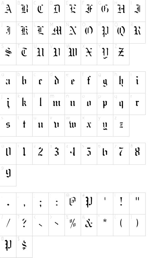 Naked Monk Font Details