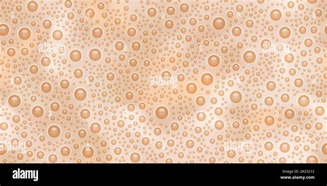 Beige Seamless Pattern With Milk Shake Texture Top View Abstract