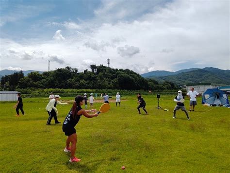 【イベントレポート】624に「frescoball Alps」が長野県駒ヶ根市でフレスコボール体験イベントを実施！ 日本フレスコボール