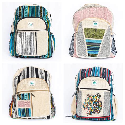 Small Eco Friendly Natural Organic Hemp Bag Handmade Shoulder Bag With