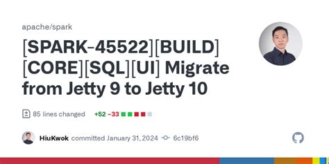 🚀 earlier this year i contributed to apache spark by upgrading jetty from version 9 to 10