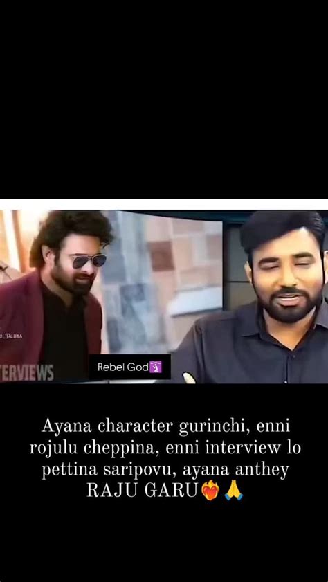 Venkypvs Bangaram Raa Maa Anna ️‍🔥 ️‍🔥🙏🙏🙏 • • • • • • Prabhas