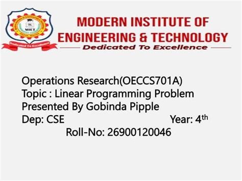 linear programing pptx