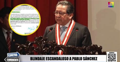 Delia Espinoza Y Su Blindaje Escandaloso A Pablo Sánchez No Hay Mérito Para Formular Denuncia