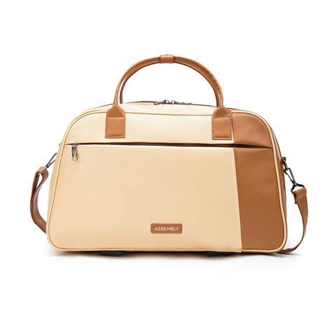 Buy Assembly Duffel Bag With Organiser Compartments Beige L Online