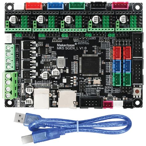 Placa De Control Impresora 3d Mks Sgen L 32 Bits Robotics