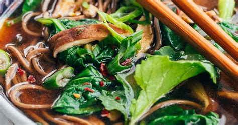 Shiitake And Spinach Miso Soup Punchfork