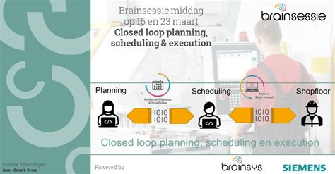 brainsessie closed loop planning scheduling and execution brainsys