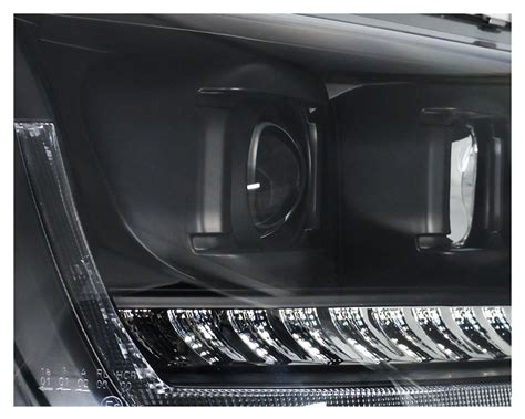 LED Tagfahrlicht-Scheinwerfer VW T5 GP 09-14 schwarz mit dynamischem ...