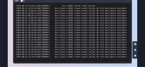 这又是什么错误create Socket Failed Too Many Open Files · Issue 997 · Pymumusmartdns · Github
