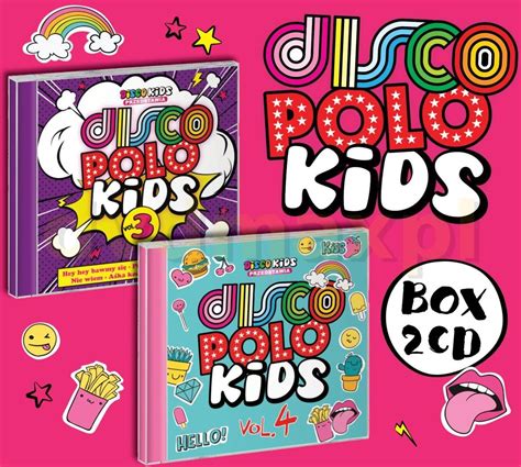 Płyta kompaktowa Disco Polo Kids 3 4 BOX 2CD Ceny i opinie Ceneo pl