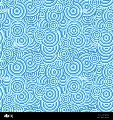 Abstract Seamless Circle Pattern Design Background Vector