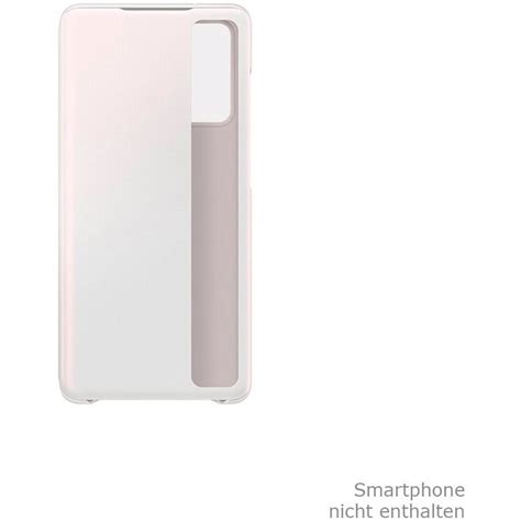 Samsung Clear View Cover Ef Zg780 Für Galaxy S20 Fe Weiss