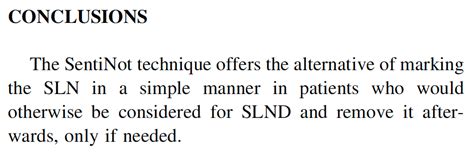 Delayed Sentinel Lymph Node Dissection In Patients With A Preoperative
