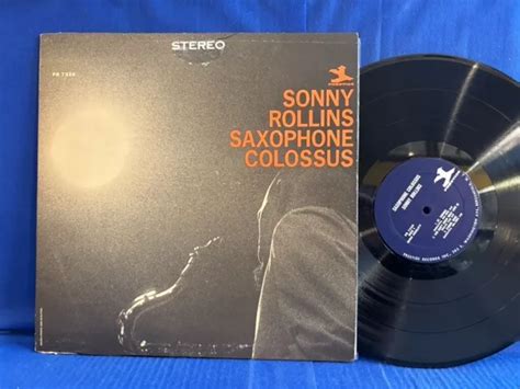 Sonny Rollins Saxophone Colossus Prestige 7326 Mono 1964 Usa Lp Exc
