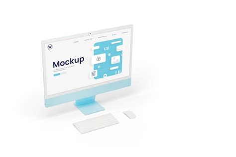 Premium Psd Computer Display Web Design Mockup
