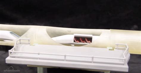3d Printed Hyperloop Model Designed And Made By Whiteclouds In Just 24 Hours Video Huffpost