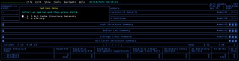 RLS Datasets By Cache Structure With IBM OMEGAMON For Storage
