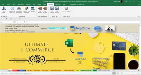 Best Excel To Tally Prime 3 0 Ecommerce Import Learnwell