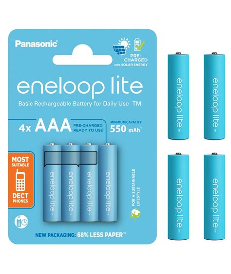 Akumulatorki Nimh Aaa 550 Mah Eneloop Lite 4 Szt Sklep Opinie Cena