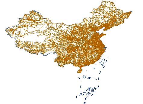 全国路网矢量数据分享OSM的全国道路数据NASA道路数据GRIP道路数据分享 哔哩哔哩