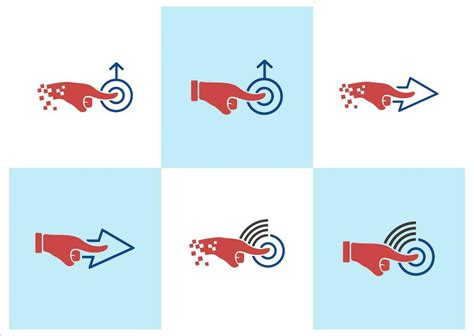 puntiagudo mano dedo símbolo icono vector 34591424 Vector en Vecteezy