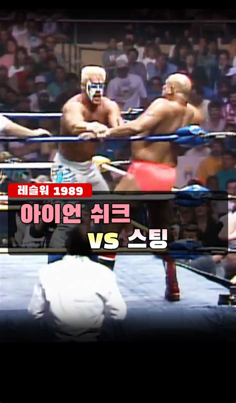 [레슬워 1989] 스팅 Vs 아이언 쉬크 오늘의 숏 Beta