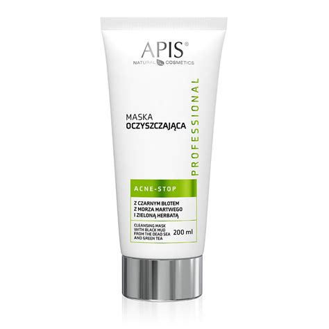 Apis Professional Acne Stop Purifying Mask With Black Dead Sea Mud And