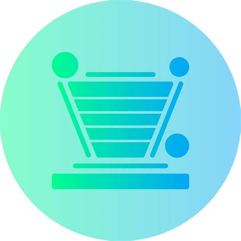 Funnel Chart Gradient Circle Icon 39471967 Vector Art At Vecteezy