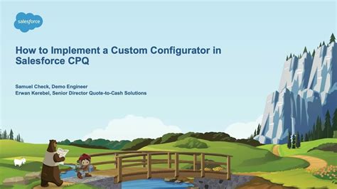 How To Implement A Custom Configurator In Salesforce Cpq Youtube