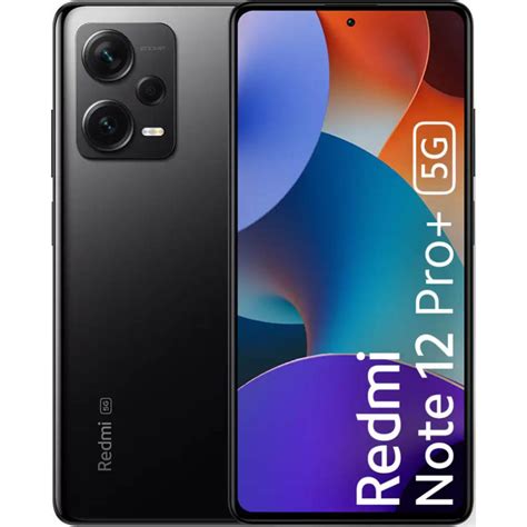 SMARTPHONE XIAOMI REDMI NOTE 12 PRO+ 6.67"FHD 5G NFC 8GB/256GB BLACK