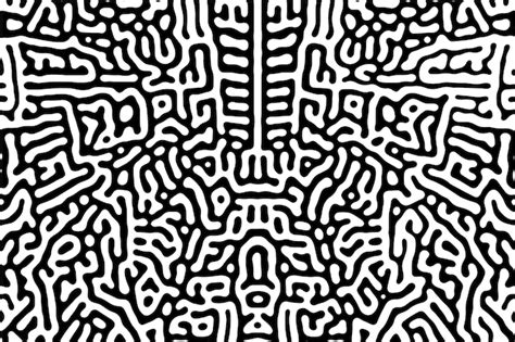 Premium Vector Turing Pattern Background