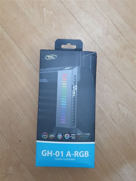 Deepcool Argb Gpu Holder Computers And Tech Parts And Accessories Computer Parts On Carousell