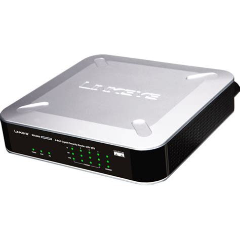 Cisco 4 Port Gigabit Security Router With Vpn Rvs4000 Bandh Photo