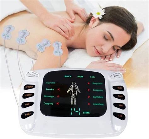 White Plastic Electronic Pulse Massager At ₹ 999 In Ahmedabad Id