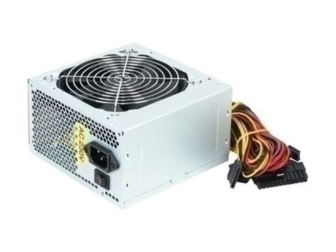 Fuente De Alimentacion 500w Pc Casee Plata Oficina La Superpapelería