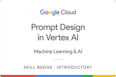 Earned Design In Vertex Ai Skill Badge Rajvardhan Singh Thakur Posted