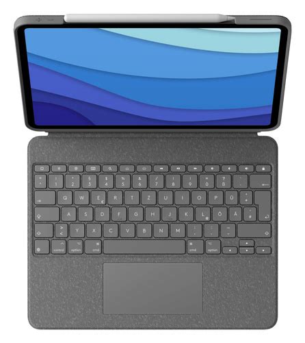 Wired Keyboard Logitech Combo Touch Qwertz Esus It