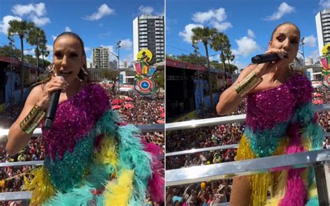 Ivete Sangalo é internada pneumonia e tranquiliza fãs Me sentindo