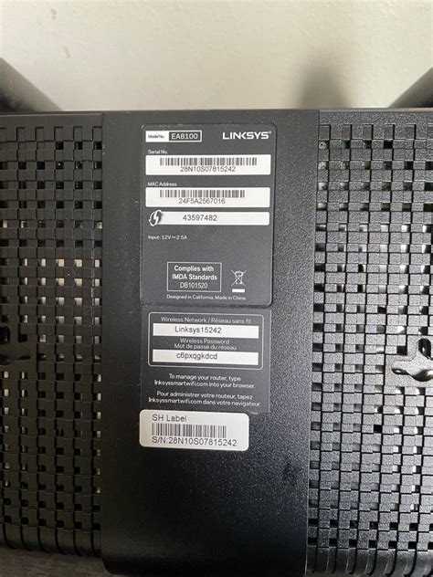 Linksys Wifi Router Tv And Home Appliances Electrical Adaptors