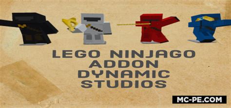 Lego Ninjago [1.19] — броня и оружие лего ниндзяго - Моды для Майнкрафт ...
