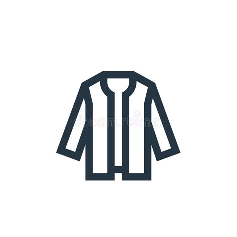 Cardigan Vector Icon On White Background Flat Vector Cardigan Icon Symbol Sign From Modern