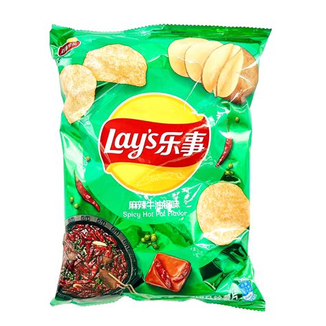 樂事 薯片 麻辣牛油 乐事 薯片 麻辣牛油 Lays Spicy Potato Chips 99 Fresh 大華生鮮