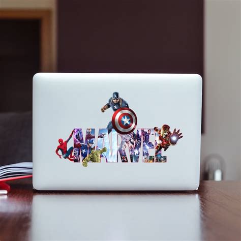Spiderman Decal Macbook Etsy