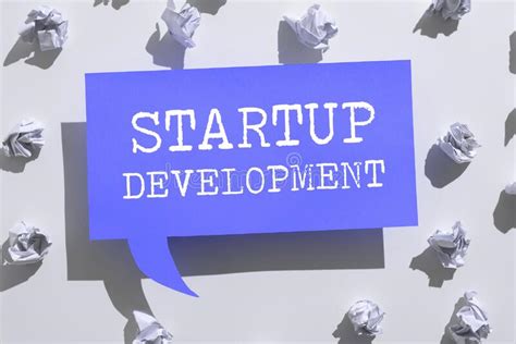 Text Sign Showing Startup Development Conceptual Photo To Remain