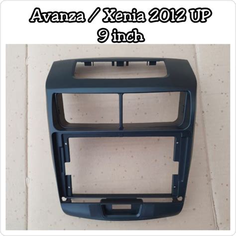 Frame Head Unit Avanza Xenia 2012 2017 Layar 9 Inch Lazada Indonesia