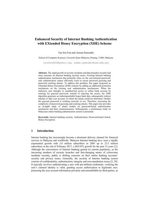 pdf enhanced security of internet banking authentication with