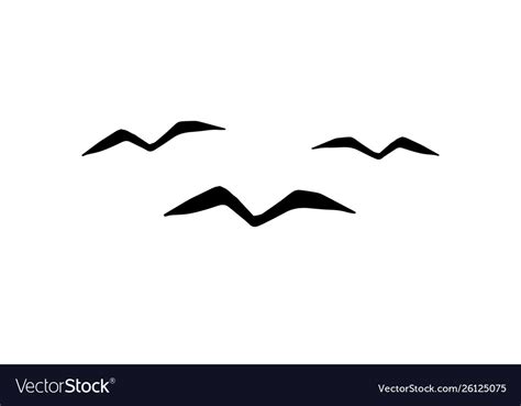 Flying Bird Silhouette