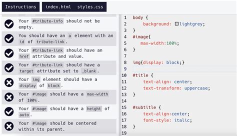 Tribute Page Build A Tribute Page Html Css The Freecodecamp Forum
